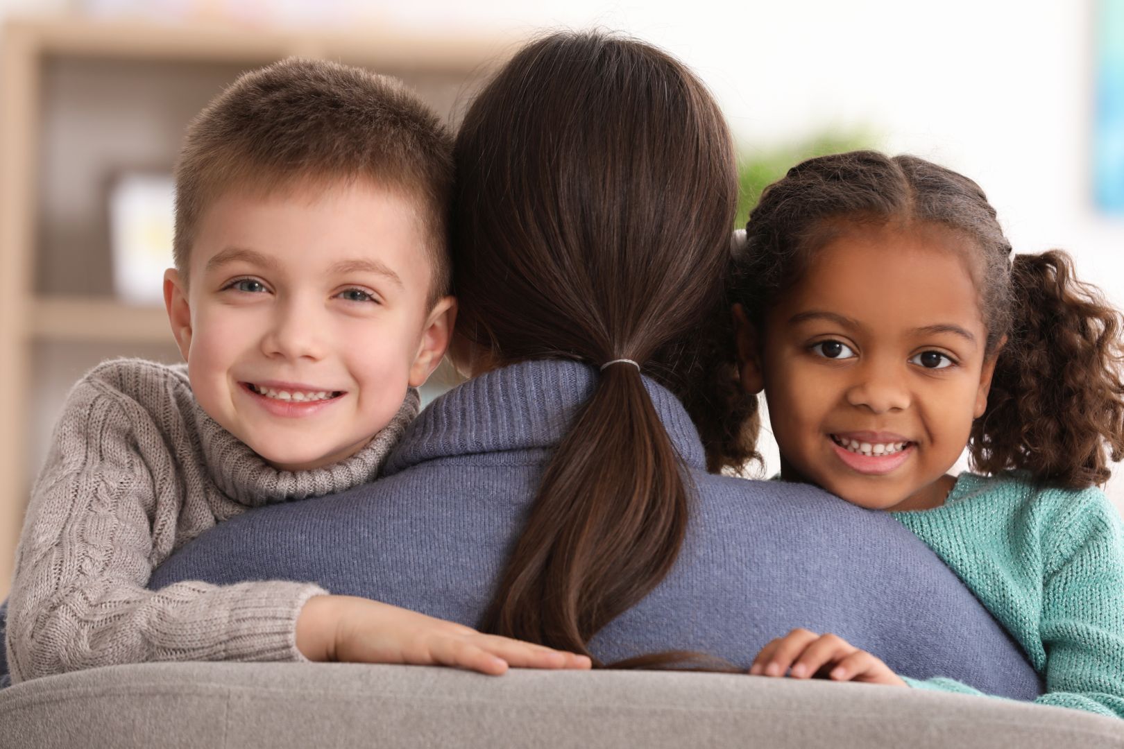 Niños adoptados